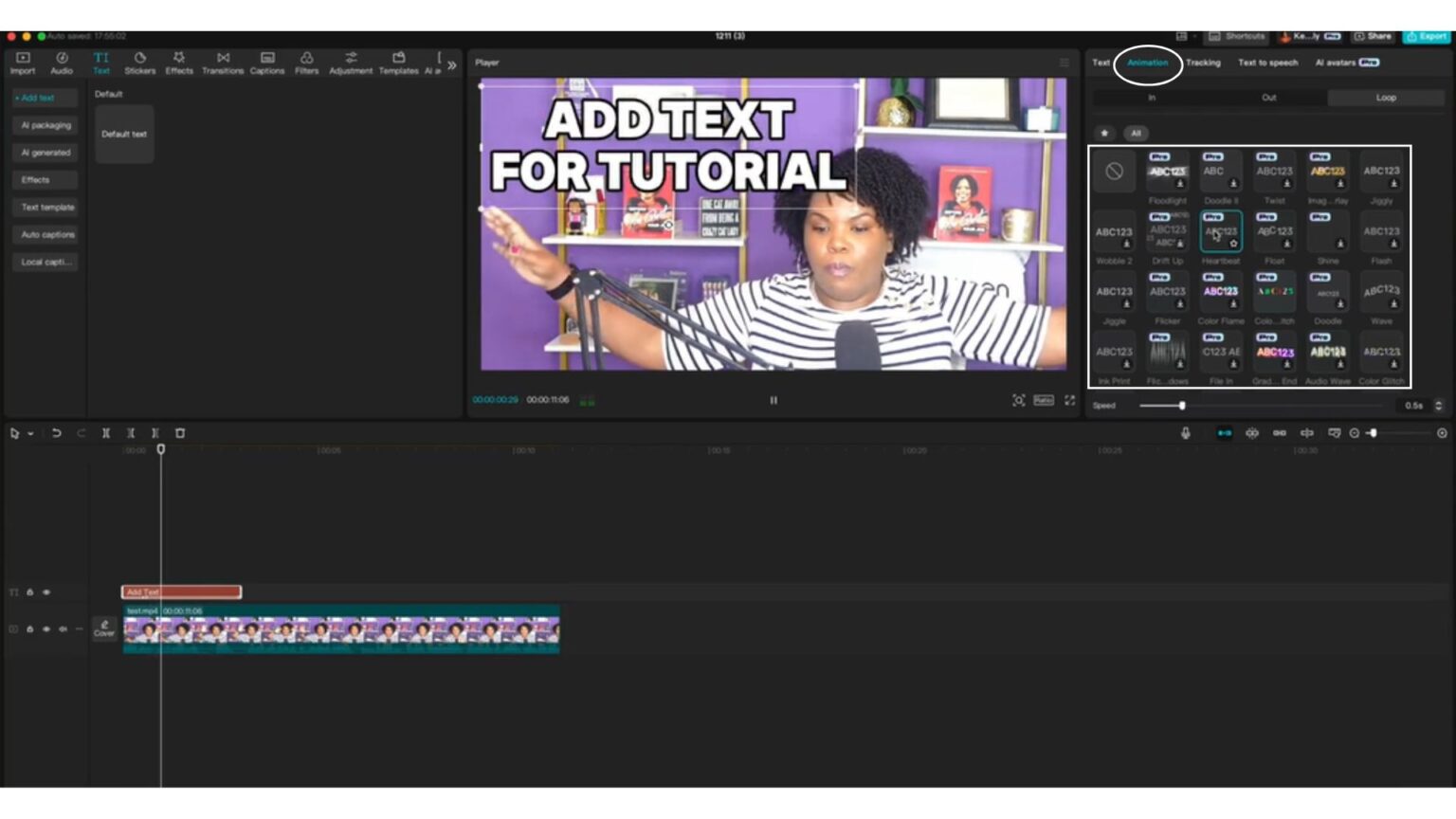 How To Add Animations In CapCut - Keenya Kelly