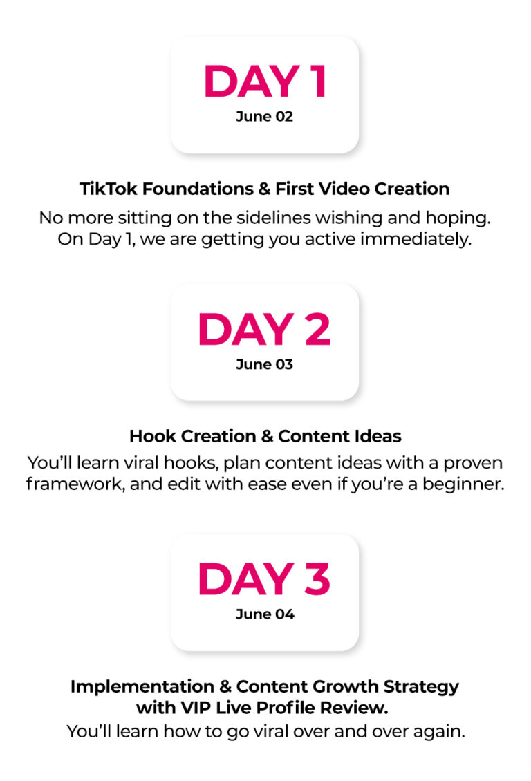 3 Day Reels & TikTok Challenge ads - Keenya Kelly
